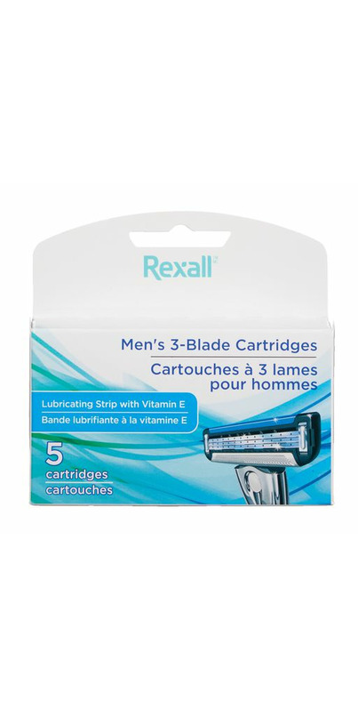 Buy Rexall Men's 3-Blade Cartridges at Well.ca | Free Shipping $35+ in ...