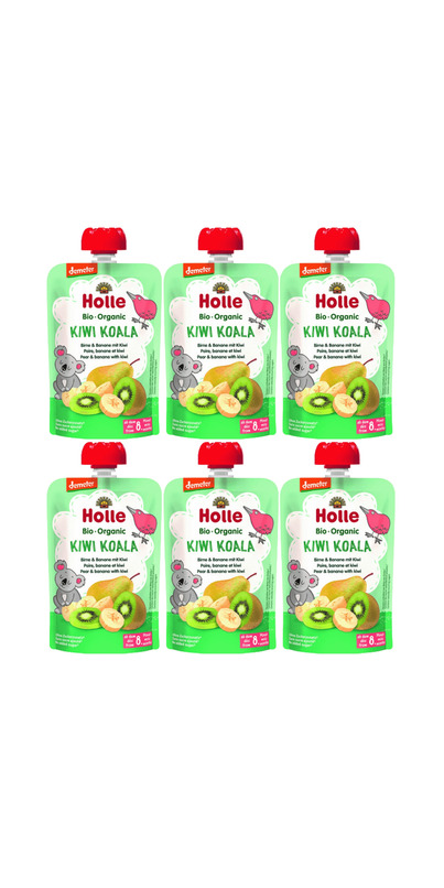 Buy Holle Organic Pouch Kiwi Koala Pear & Banana with Kiwi Bundle at ...
