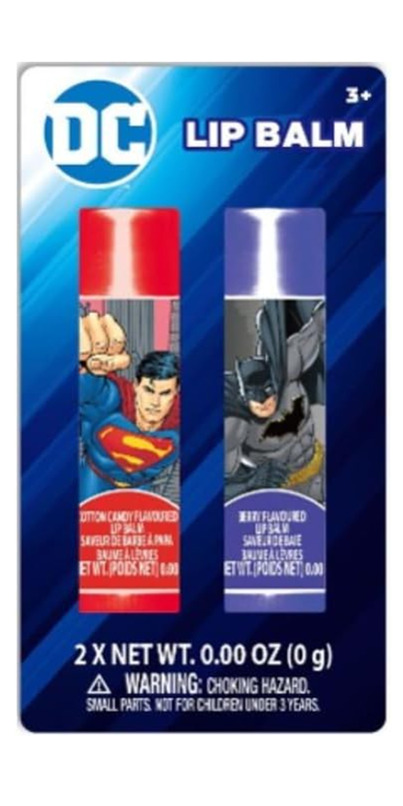 Achetez le Townley Lip Balm Pack DC Comics sur Well.ca | Livraison ...