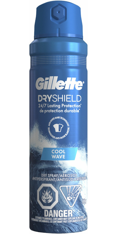 Buy Gillette Antiperspirant Spray Cool Wave at Well.ca | Free Shipping ...