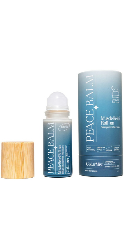Buy The Peace Labs Peace Balm Muscle Relief Roll-On Lotion Cedar Mist ...