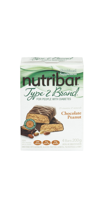 Buy Nutribar Type 2 Brand Chocolate Peanut Bars at Well.ca | Free ...