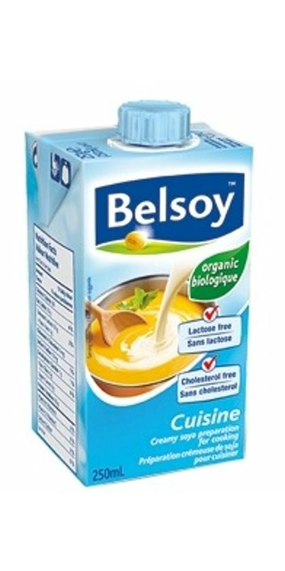 Achetez la crème de soja biologique Belsoy Cuisine pour cuisiner sur ...
