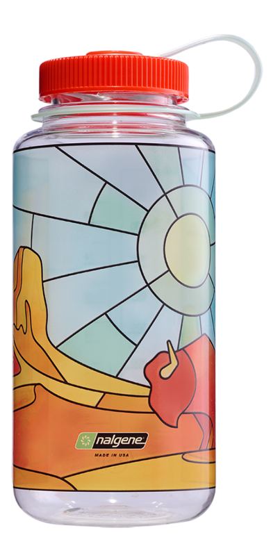 Buy Nalgene Sustain Water Bottle Wide Mouth Stained Glass Desert at ...