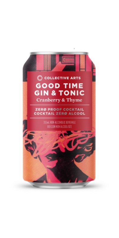Buy Collective Arts Brewing Good Time Gin & Tonic Cocktail Cranberry ...