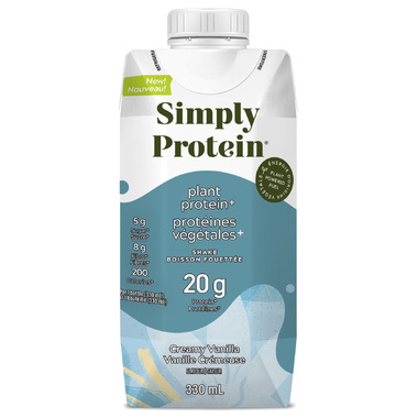 Buy Simply Protein Plant Based Protein Shake Creamy Vanilla at Well.ca ...