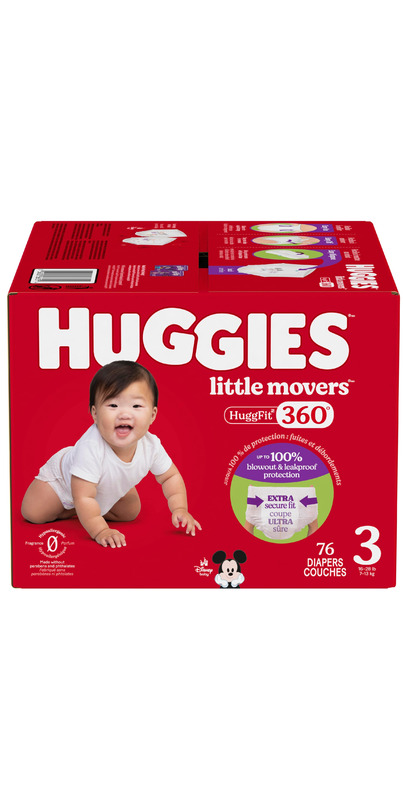 Buy Huggies Little Movers HuggFit 360 Diapers at Well.ca | Free ...