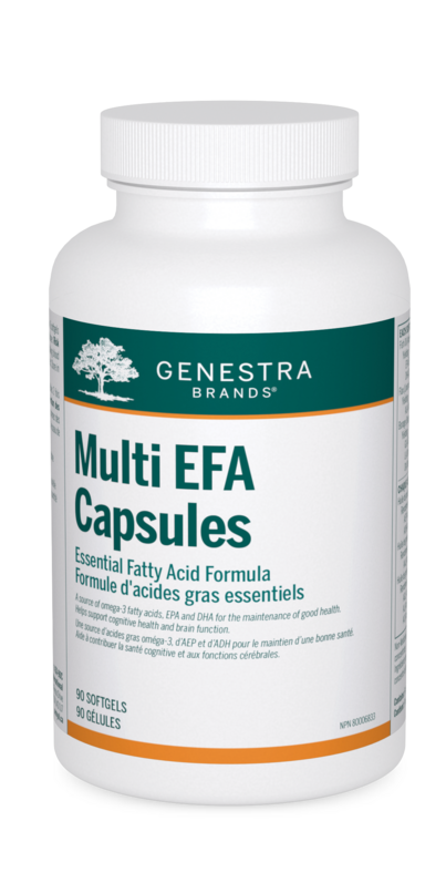 Achetez Genestra Multi EFA Capsules chez Well.ca | Livraison gratuite à ...
