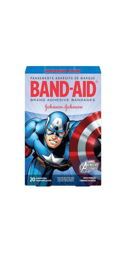 Buy Band-Aid Brand Adhesive Bandages Avengers at Well.ca | Free Shipping $35+ in Canada
