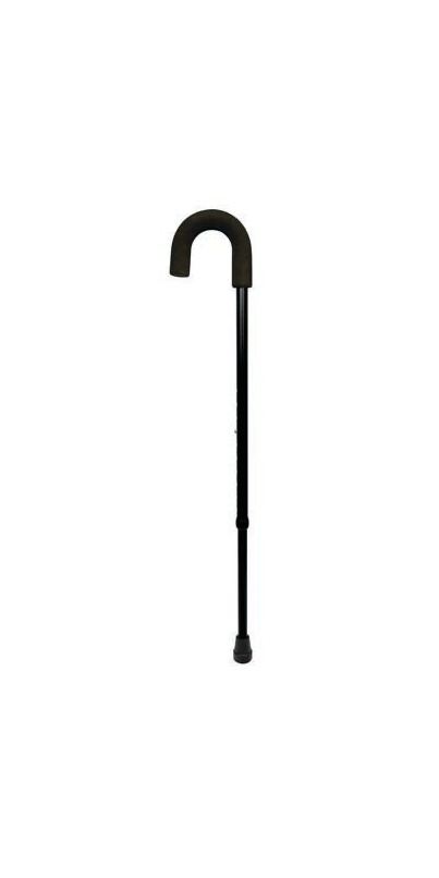 Buy Bios Black J-Handle Cane with Soft Foam Pad at Well.ca | Free ...
