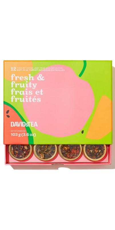Buy DAVIDsTEA 12 Tea Sampler Fresh & Fruity at Well.ca | Free Shipping ...