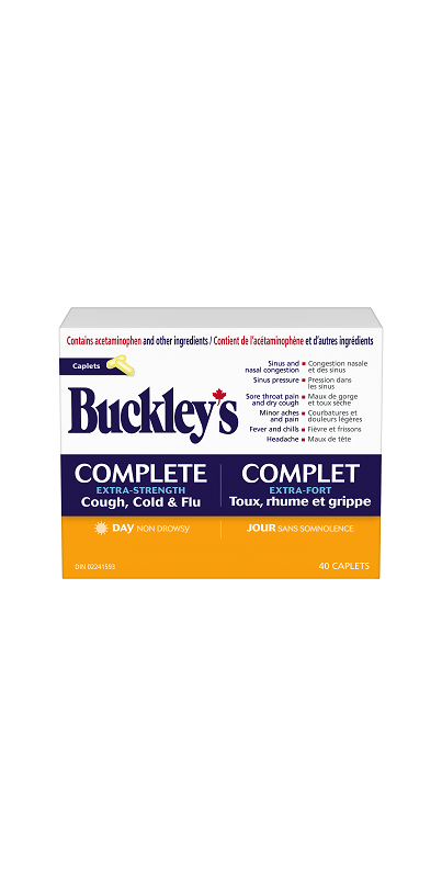 Buy Buckley's Complete Extra Strength Cough, Cold & Flu Daytime at Well ...
