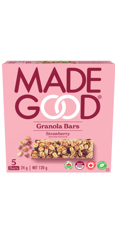 Buy MadeGood Strawberry Granola Organic Bars at Well.ca | Free Shipping ...