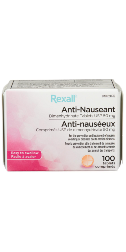 Buy Rexall Anti-Nauseant at Well.ca | Free Shipping $35+ in Canada