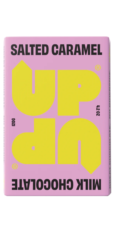 Buy UP UP Milk Chocolate Bar Salted Caramel at Well.ca | Free Shipping ...