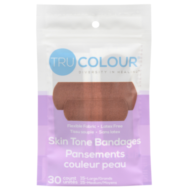 Buy Tru Colour Skin Tone Bandages Dark Brown at Well.ca | Free Shipping ...