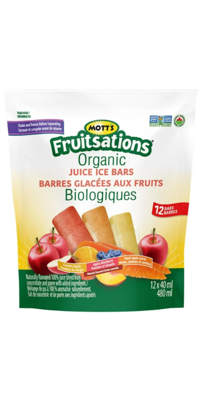 Buy Mott's Fruitsations Organic Juice Ice Bars at Well.ca | Free ...