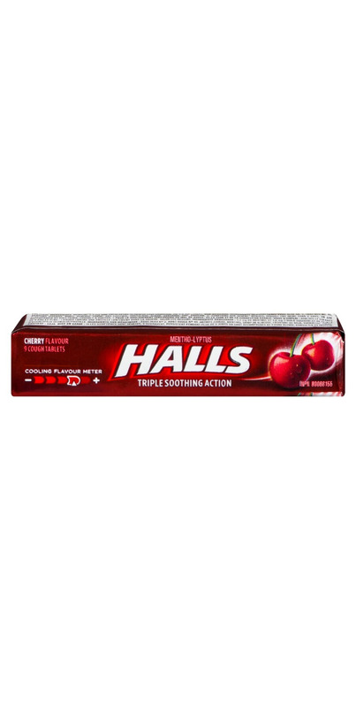 Buy Halls Cough Tablets Cherry at Well.ca | Free Shipping $35+ in Canada