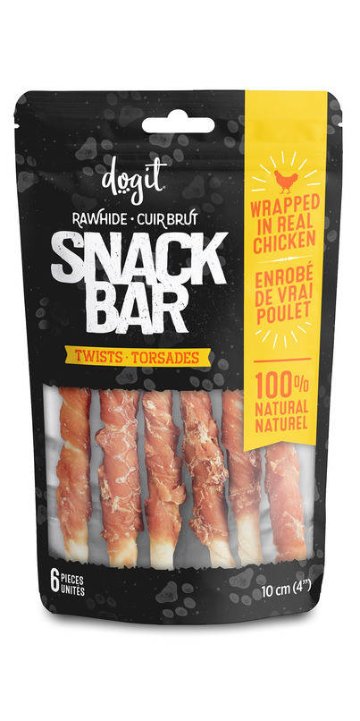 Buy Dogit Snack Bar Chicken Rawhide Twists at Well.ca | Free Shipping ...