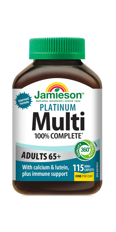 Buy Jamieson 100% Complete Multivitamin for Adults 65+ at Well.ca ...