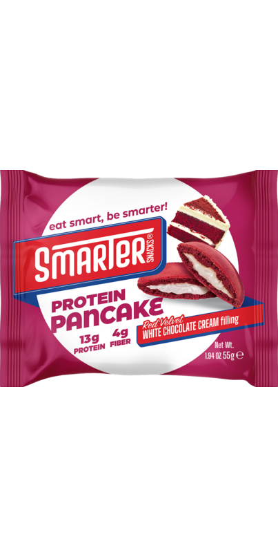 Buy Smarter Snacks Protein Pancake Red Velvet White Chocolate at Well ...