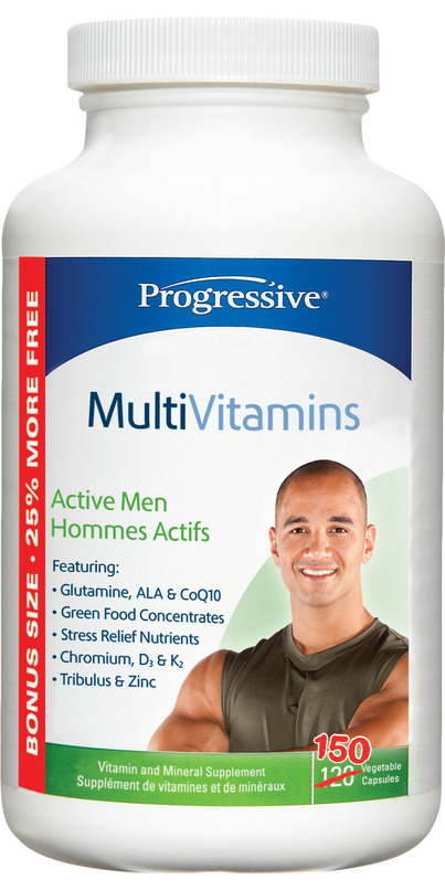 Buy Progressive MultiVitamins for Active Men Bonus Size at Well.ca ...