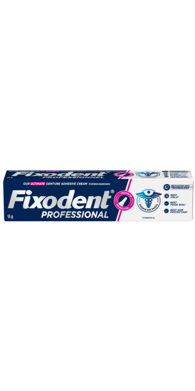 Buy Fixodent Professional Denture Adhesive Cream at Well.ca | Free ...