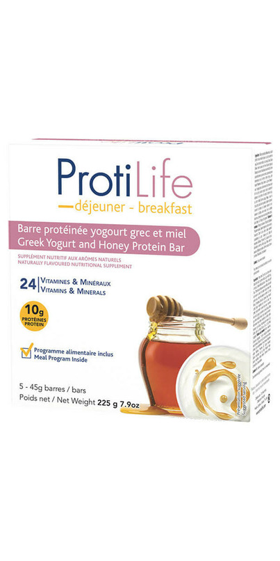 Buy ProtiLife Greek Yogurt & Honey Breakfast Bars at Well.ca | Free ...