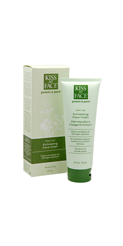 Buy Kiss My Face Potent & Pure Start Up Exfoliating Facial Cleanser at ...