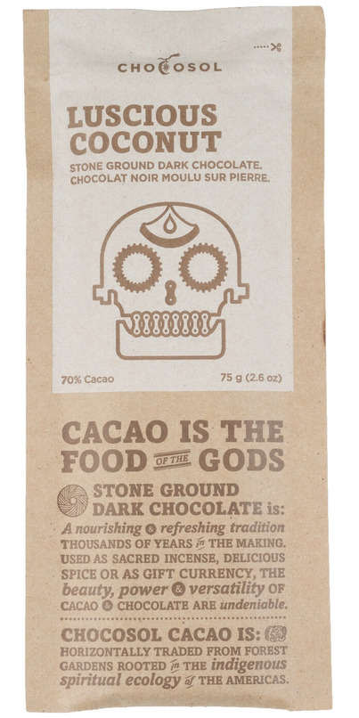 Buy ChocoSol Luscious Coconut Stone Ground Dark Chocolate at Well.ca ...