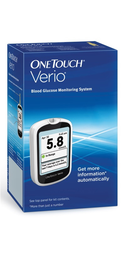 Buy OneTouch Verio Blood Glucose Meter at Well.ca | Free Shipping $35 ...