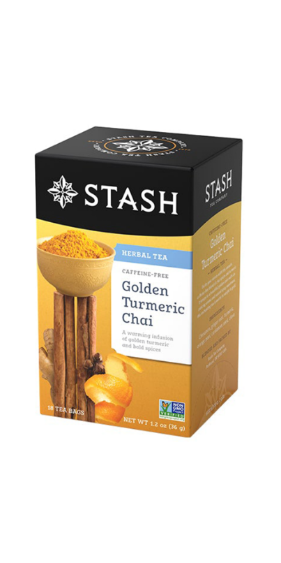 Achetez la tisane Chai au curcuma doré sans caféine Stash chez Well.ca ...
