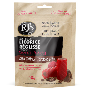 Buy RJ's Licorice Raspberry Choc Twists at Well.ca | Free Shipping $35 ...