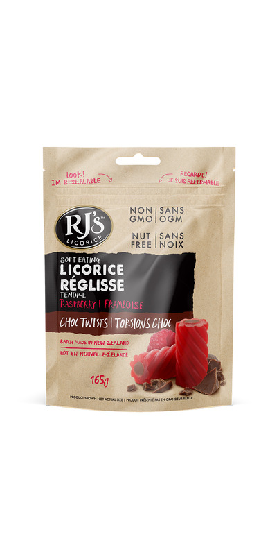 Buy RJ's Licorice Raspberry Choc Twists at Well.ca | Free Shipping $35 ...