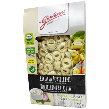 Buy Giovanni Pasta Organic Ricotta Tortellini at Well.ca | Free ...