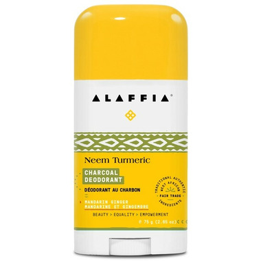 Buy Alaffia Neem Turmeric Deodorant Mandarin & Charcoal at Well.ca ...