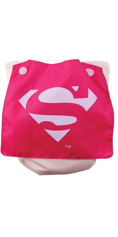Buy Bumkins DC Comics Supergirl Snap-In-One Cloth Diaper with Cape at ...