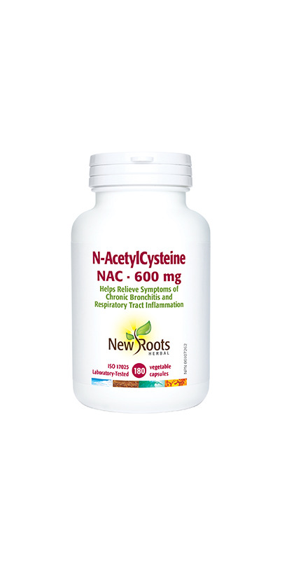 Buy New Roots Herbal N-AcetylCysteine 600mg at Well.ca | Free Shipping ...