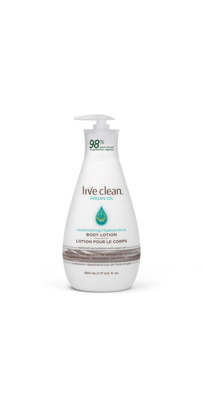 Buy Live Clean Argan Oil Replenishing Body Lotion at Well.ca | Free ...