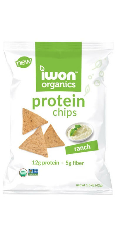 Buy iWon Organics Ranch Flavored Protein Chips at Well.ca | Free ...