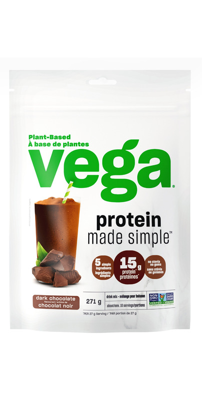 Buy Vega Protein Made Simple Dark Chocolate at Well.ca | Free Shipping ...