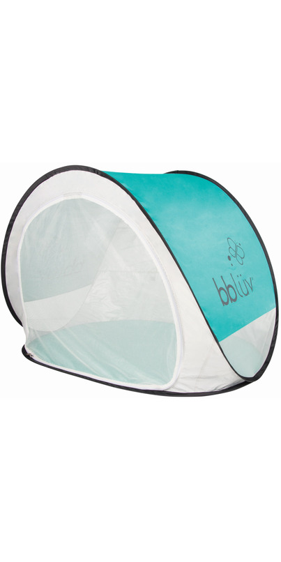 Buy bbluv Sunkito UV50 Pop Up Tent with Mosquito Net Aqua/Grey at Well ...