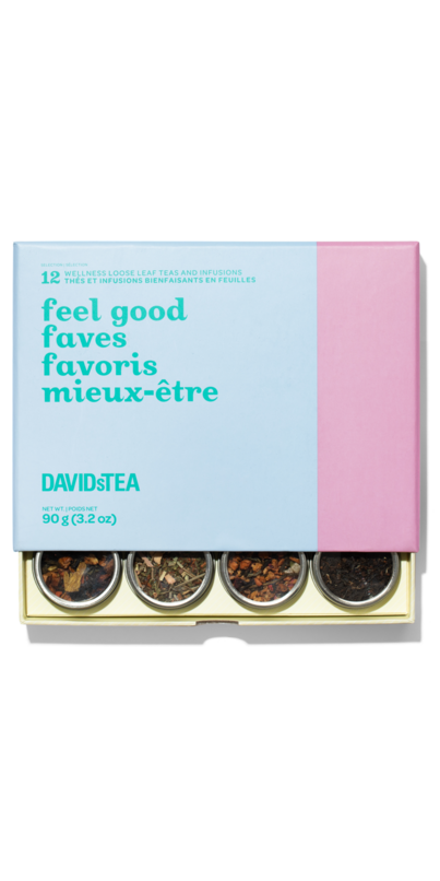 Buy DAVIDsTEA 12 Tea Sampler Feel Good Faves at Well.ca | Free Shipping ...