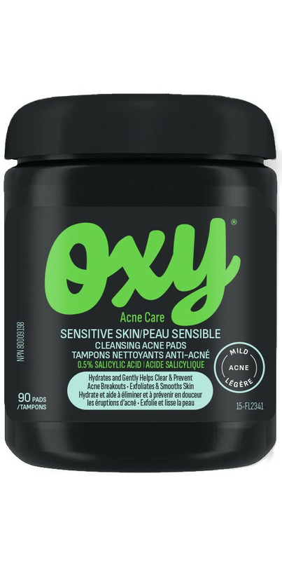 Buy OXY Sensitive Skin Cleansing Acne Pads with Salicylic Acid at Well ...
