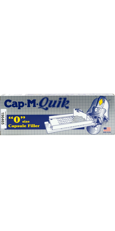 Buy NOW Cap.M.Quik Size ''0'' Capsule Filler at Well.ca | Free Shipping ...