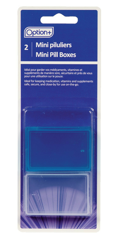 Buy Option+ Mini Pill Boxes at Well.ca | Free Shipping $35+ in Canada