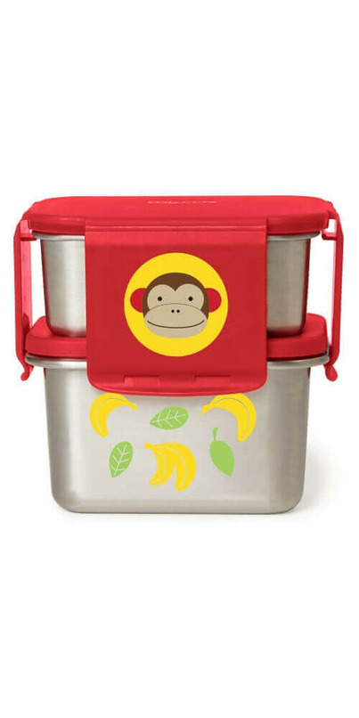 Buy Skip Hop Zoo Stainless Steel Lunch Kit Monkey at Well.ca | Free ...