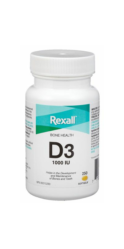Buy Rexall Vitamin D from Canada at Well.ca - Free Shipping