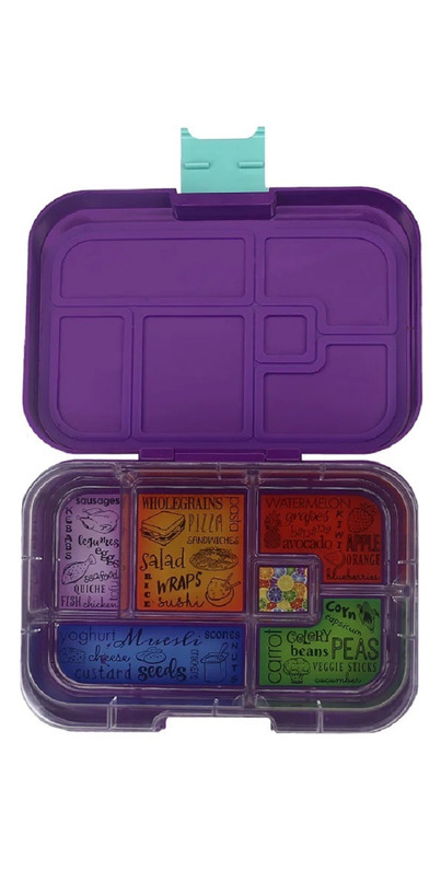 Buy Munchbox Maxi6 Lunch Box Purple Peacock at Well.ca | Free Shipping ...