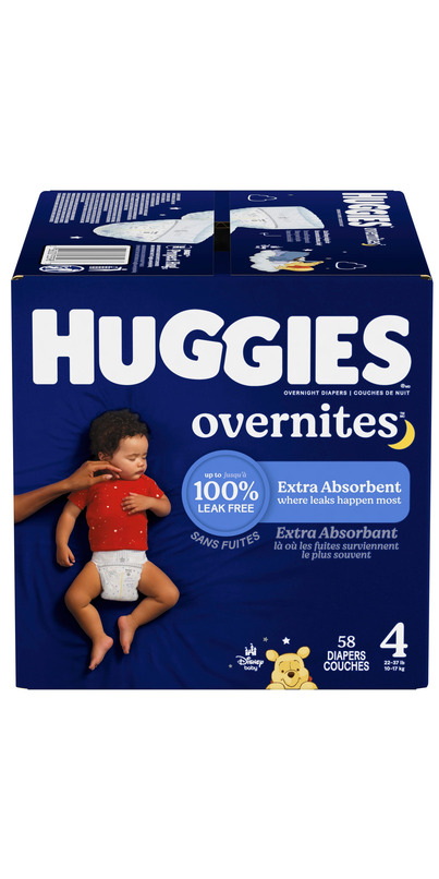 Buy Huggies Overnights Diapers at Well.ca | Free Shipping $35+ in Canada